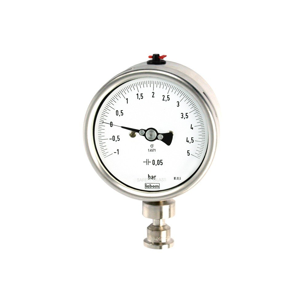 Stainless Steel Bourdon Tube Pressure Gauge - ICS Schneider Messtechnik GmbH