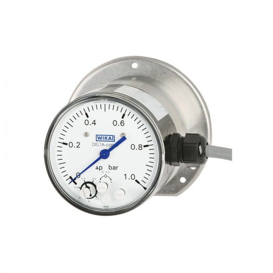 WIKA Typ DPGS40 Differenzdruckmanometer mit Mikroschaltern Mit ...